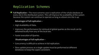 Database replication | PPTX
