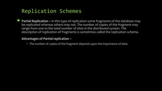 Database replication | PPTX
