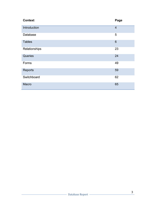 Database Management System report | DOCX