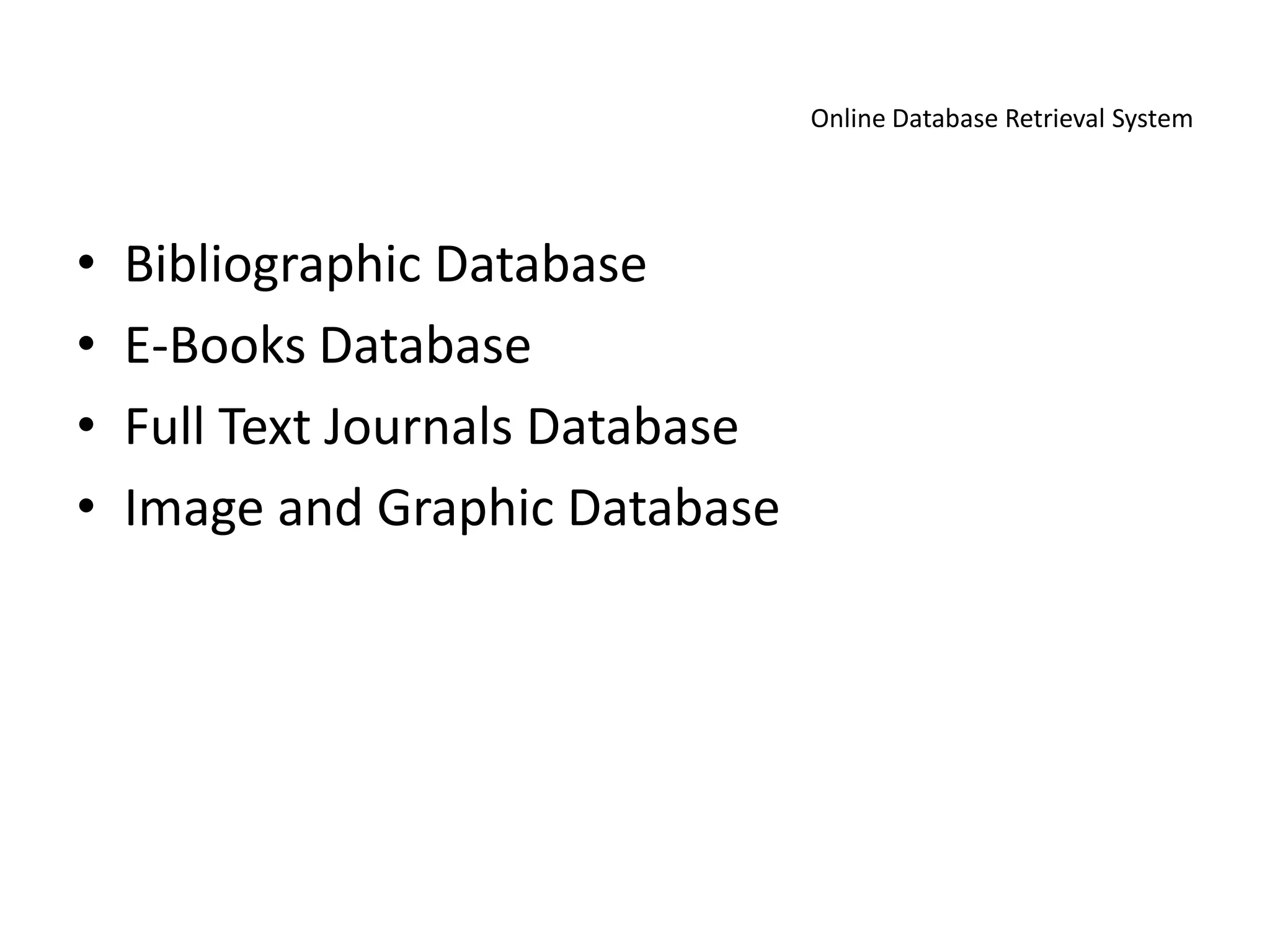 Database Retrieval System And Related Semantic Web Application Ppt