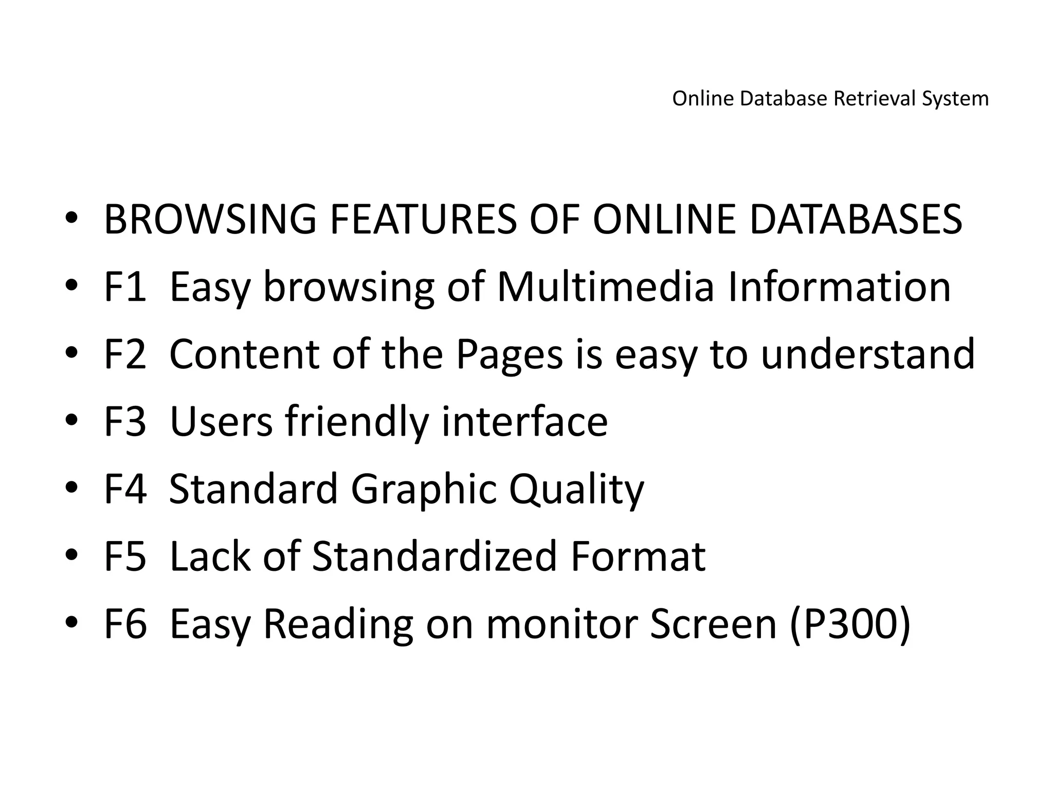 Database retrieval system and related semantic web application | PPT