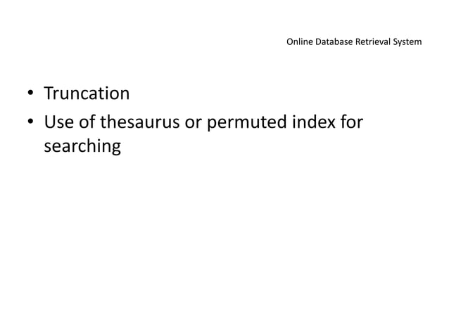 Database Retrieval System And Related Semantic Web Application Ppt