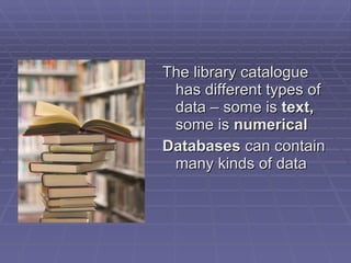 VCAL Databases | PPT