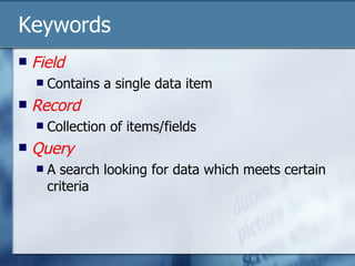 Databases | PPT