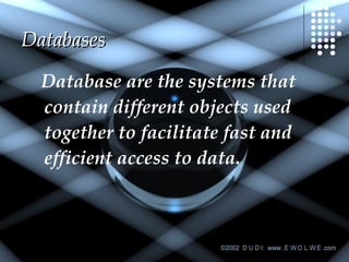 Databases | PPT