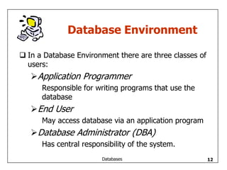 Databases | PDF