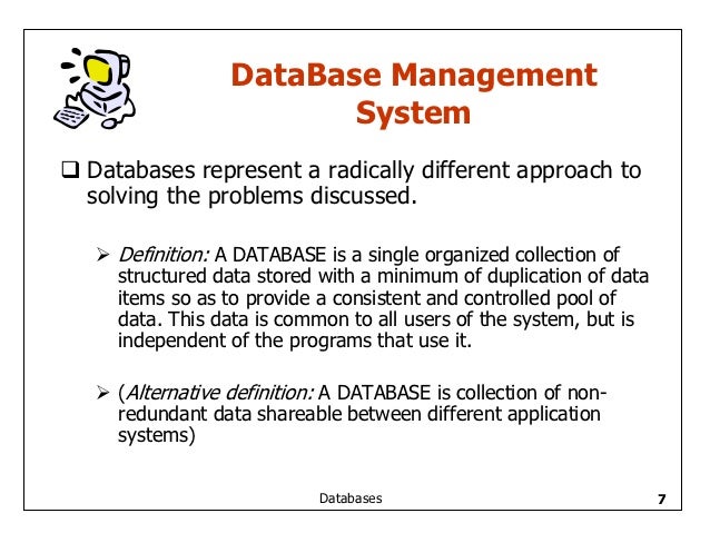 Databases