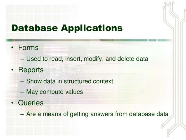 Database Management