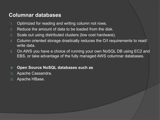 AWS Databases | PPTX