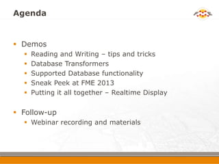 Databases and FME: Improving Interoperability with Oracle, SQL Server, and PostGIS | PPT
