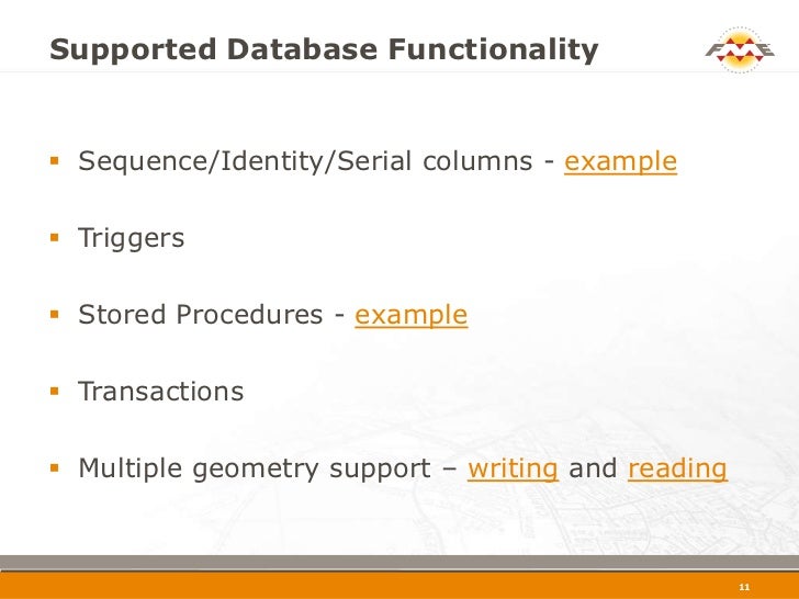 Databases And Fme Improving Interoperability With Oracle Sql Server…