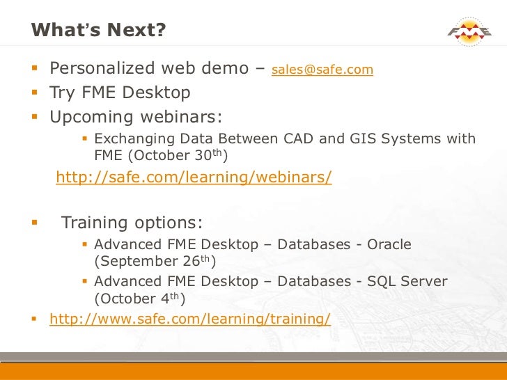 Databases and FME: Improving Interoperability with Oracle, SQL Server…