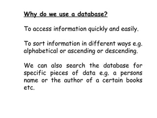 Databases Foundation General | PPT