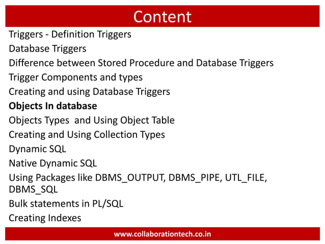 Introduction to Database SQL & PL/SQL | PPTX