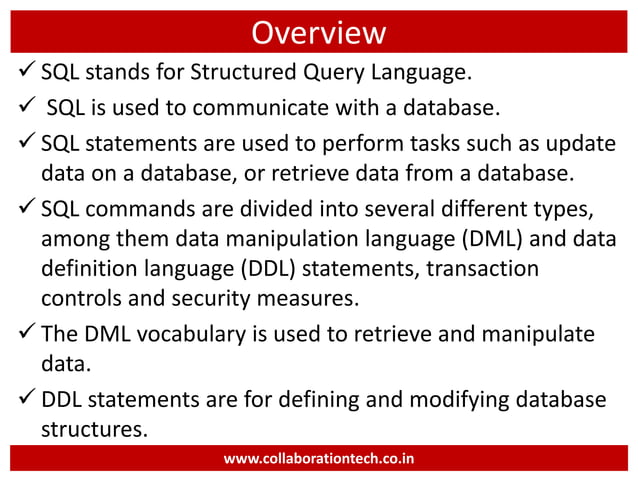Introduction to Database SQL & PL/SQL | PPTX