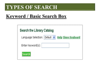 DATABASES AND SEARCHING | PPSX | Databases | Computer Software and Applications