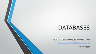 Databases - Unit 2.pdf