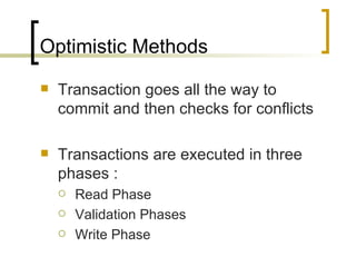 Databases: Locking Methods | PPT