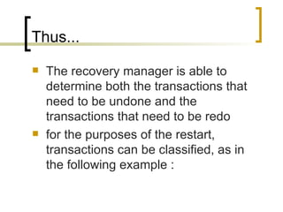Databases: Backup and Recovery | PPT