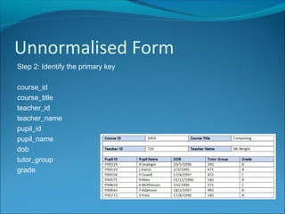Normalisation | PPT