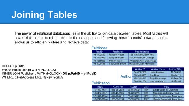 Databases 101 | PPT