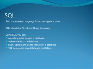 SQL | PPT
