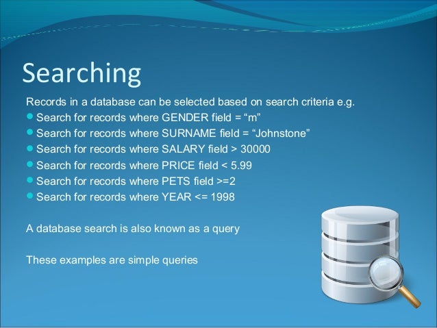 Searching and Sorting