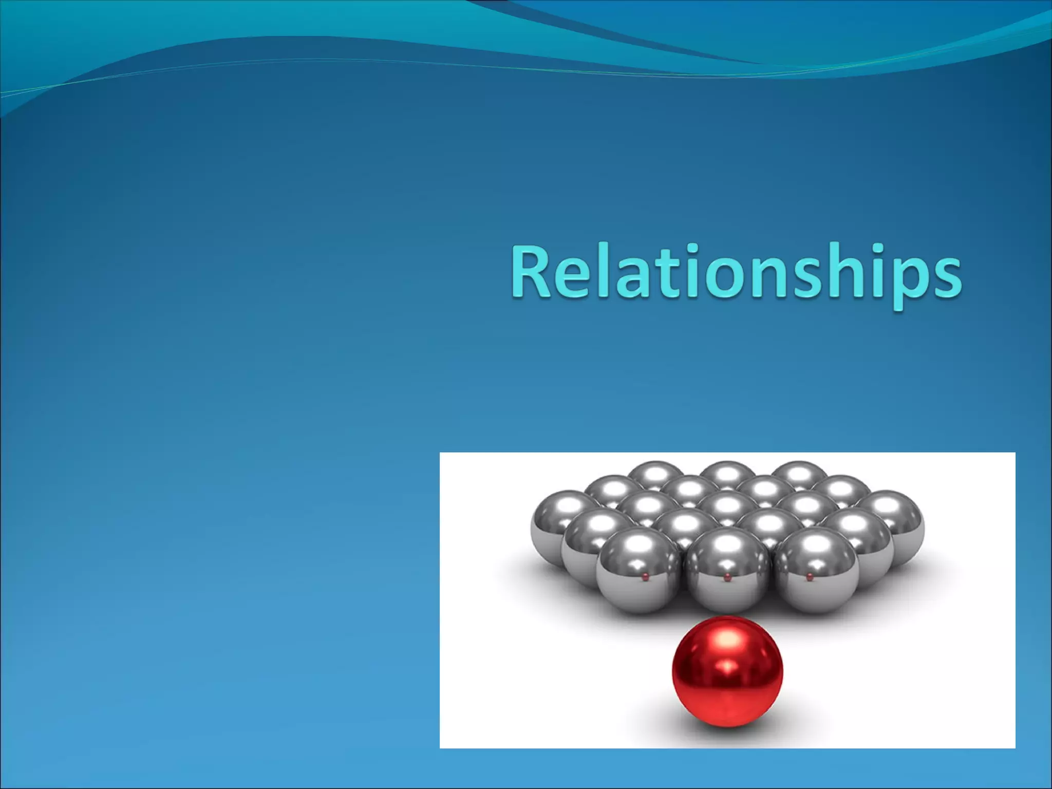 Database Relationships Ppt