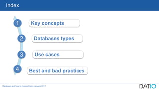 Databases and how to choose them | PPT