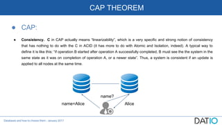 Databases and how to choose them | PPT