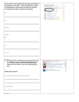 CA Database Scavenger Hunt pt. 1 | DOC