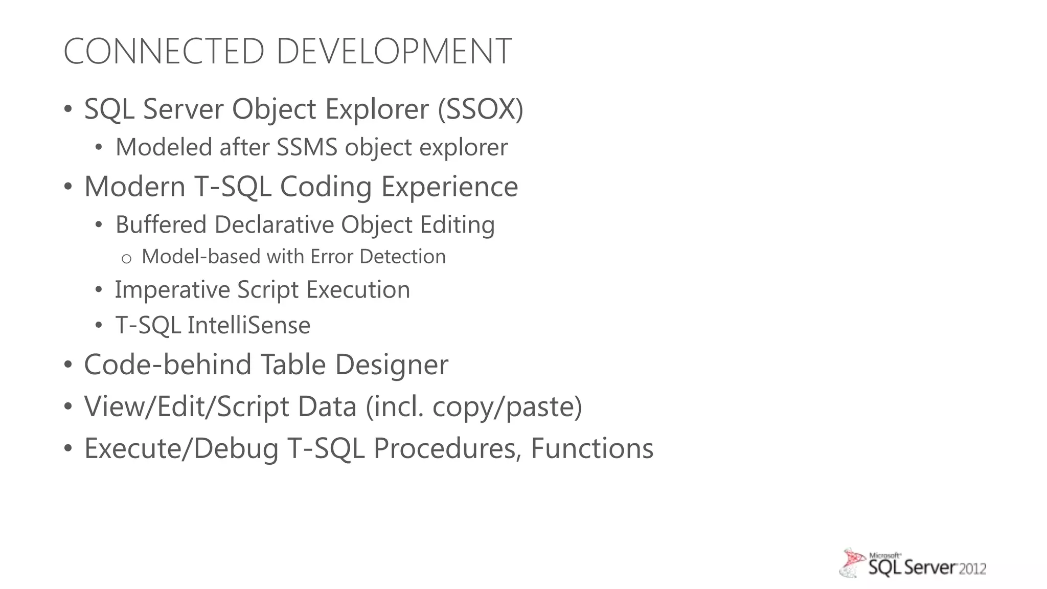 Database Schema Management And Deployment Using Sql Server Data Tools Ssdt Ppt