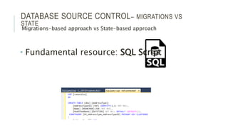 Database Source Control: Migrations vs State | PPT