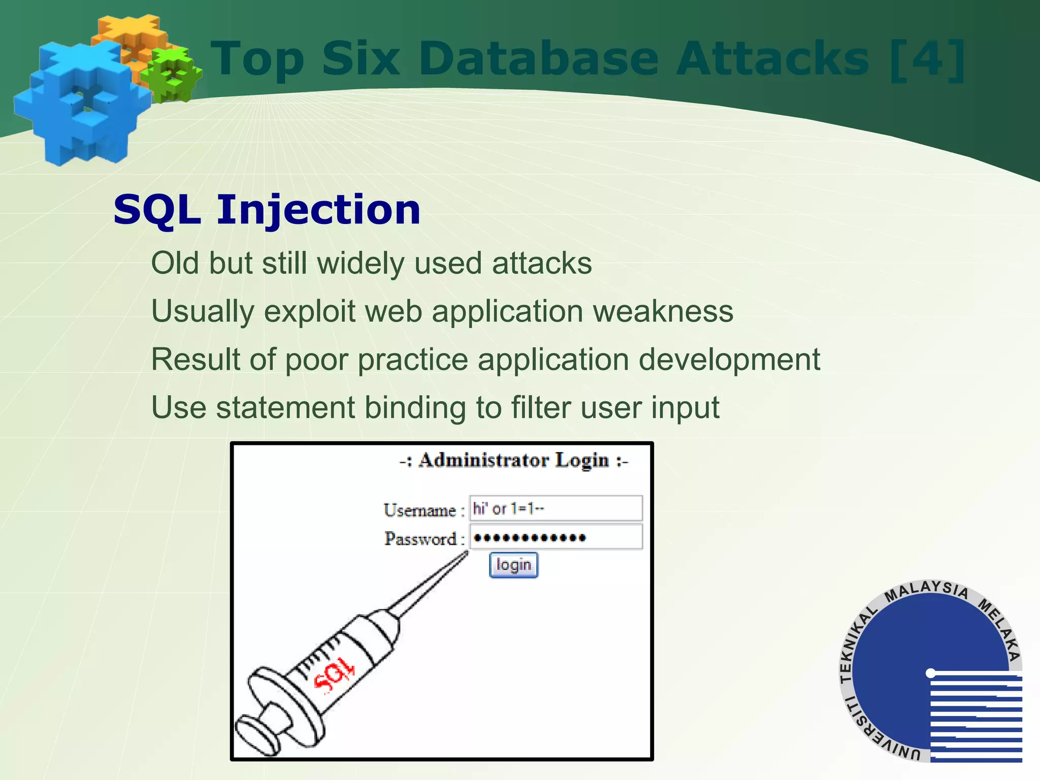 Hardening Database Server | ODP