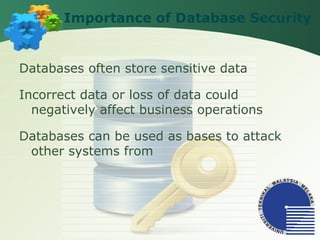 Hardening Database Server | ODP