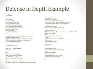 Database security | PPT