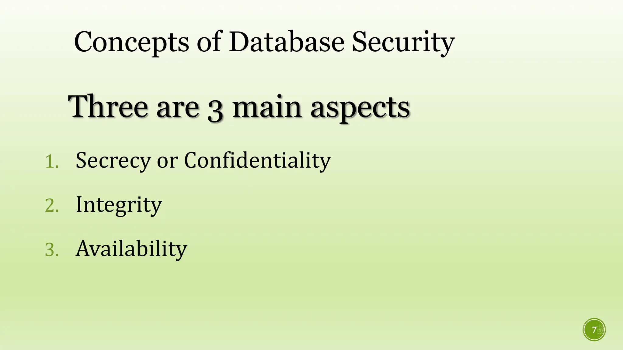 databasesecurit-phpapp01.pdf | Databases | Computer Software and Applications
