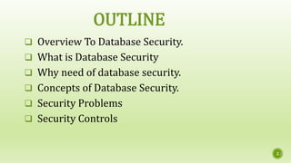 databasesecurit-phpapp01.pdf | Databases | Computer Software and Applications