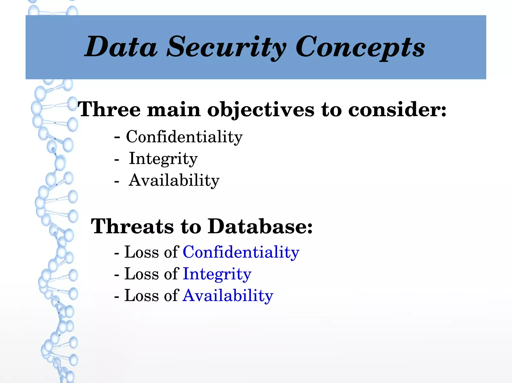 Database security | PDF