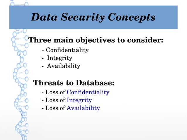 Database security | PPT