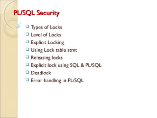 Database security | PPT | Databases | Computer Software and Applications