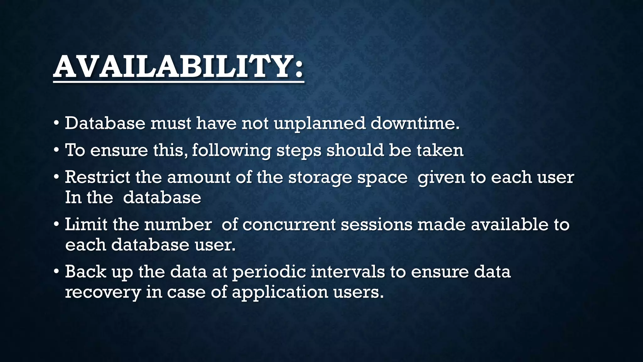Database Security Ppt