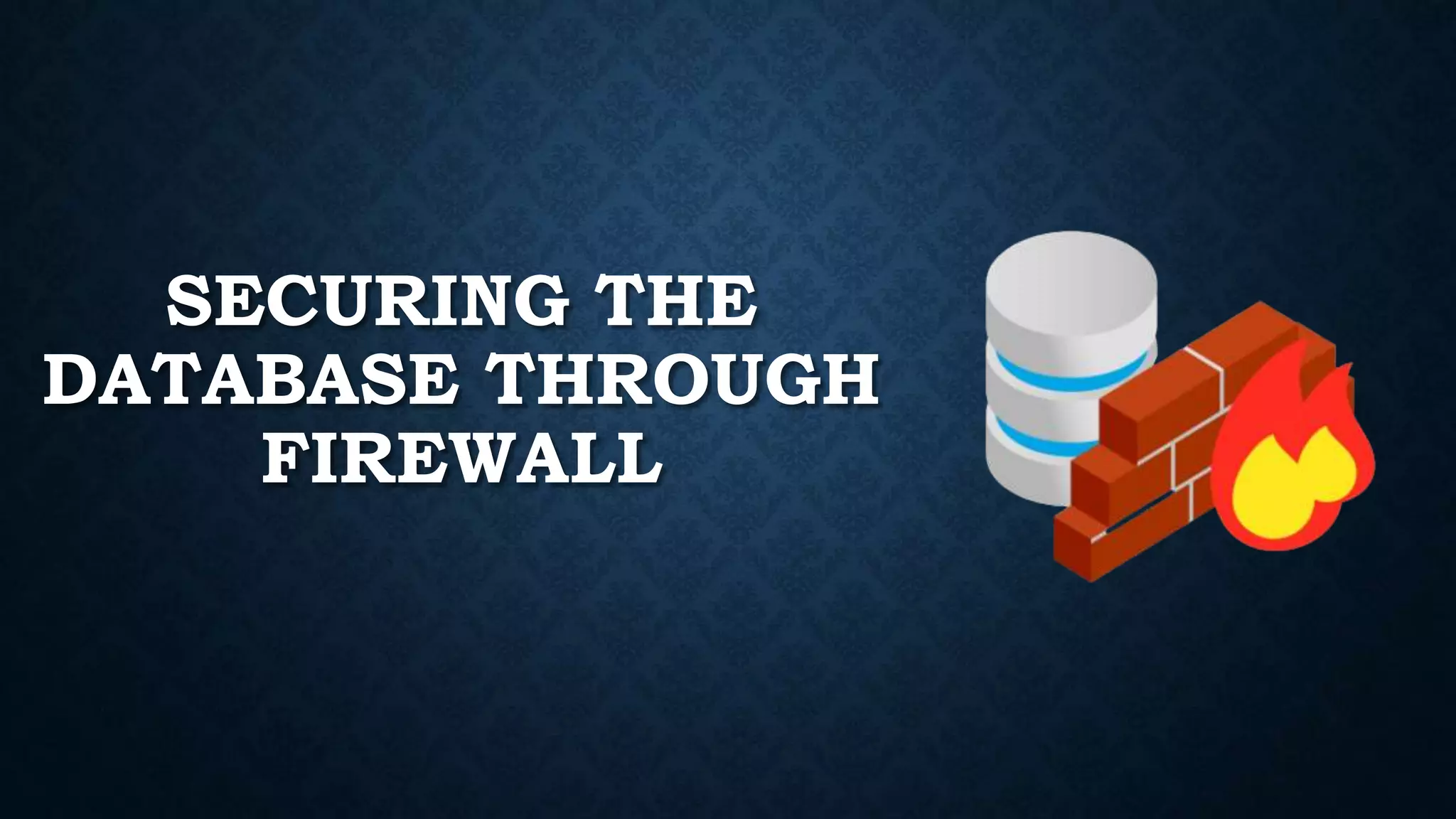 Database security | PPTX