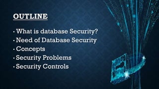 Database security | PPTX