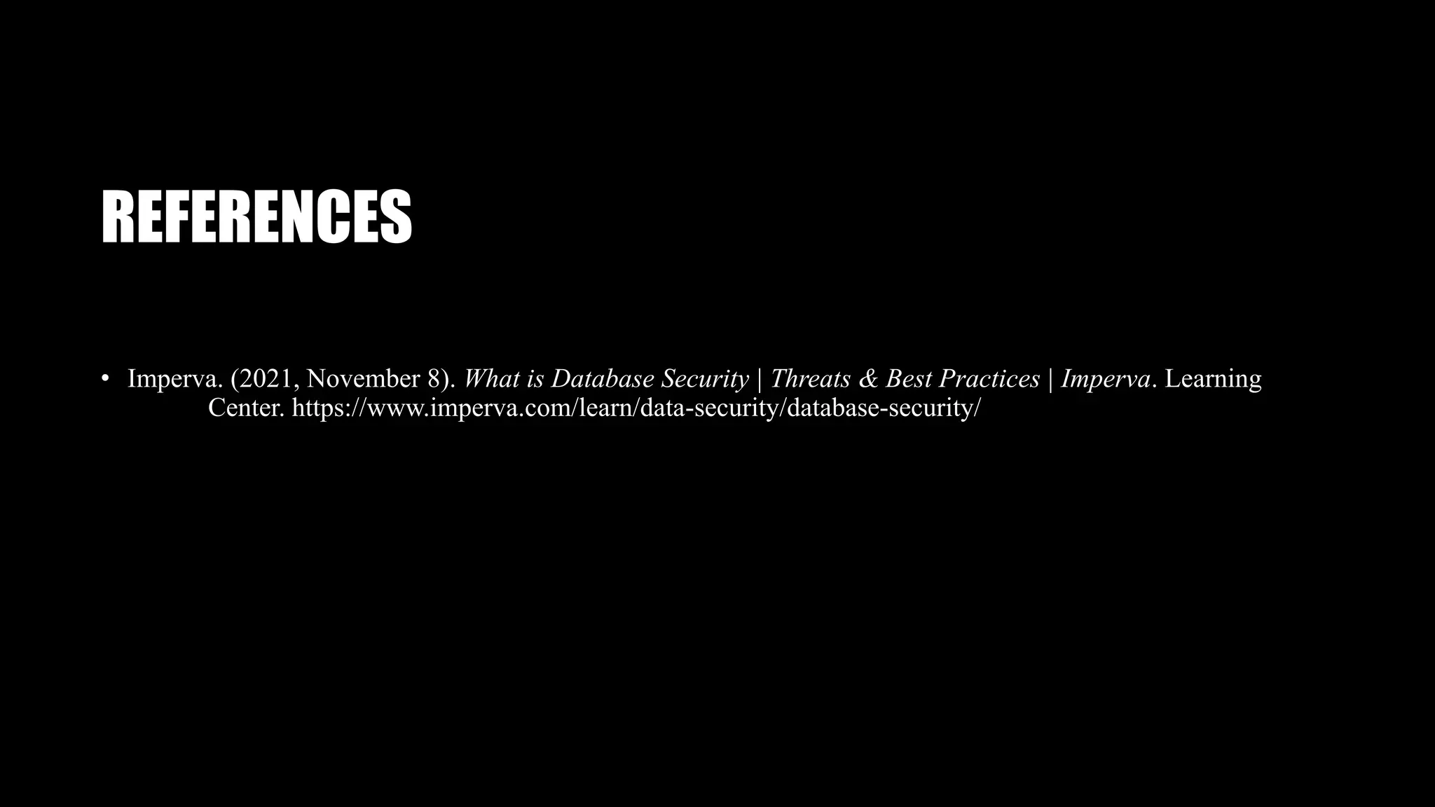 Database Securitypptx Databases Computer Software And Applications