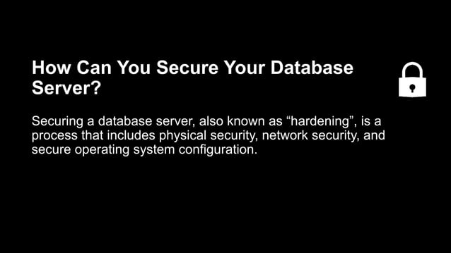 Database Security.pptx | Databases | Computer Software and Applications