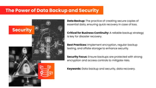 The Vital Role of Data and Network Security | PDF