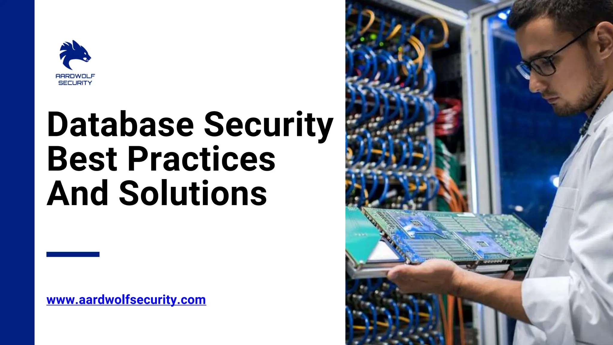 Database Security Best Practices And Solutions — Aardwolf Security Ppt