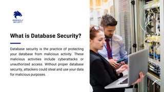 Database Security Best Practices And Solutions — Aardwolf Security | PPTX | Databases | Computer ...