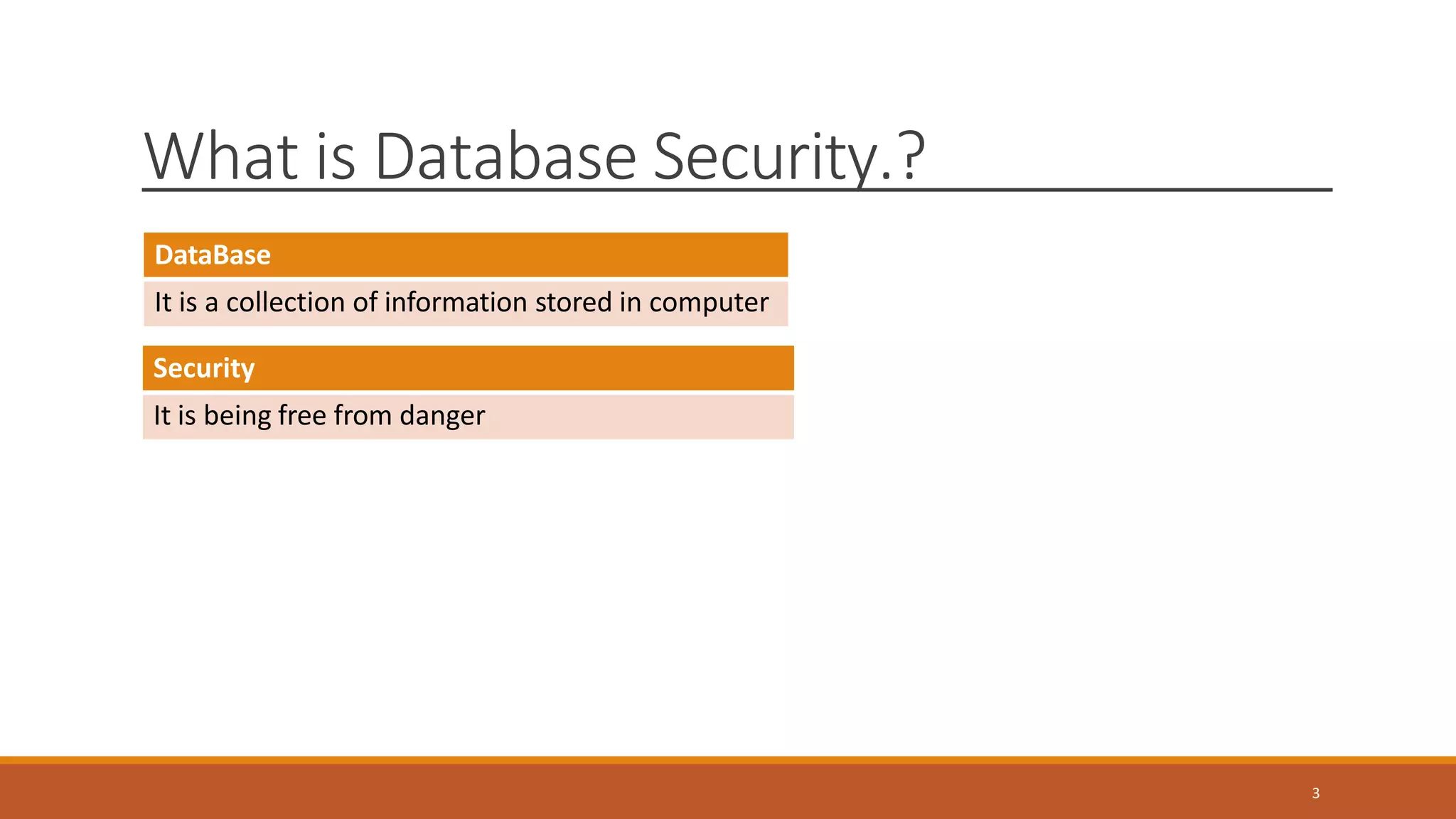 Database Security, Threats & Countermeasures.pptx